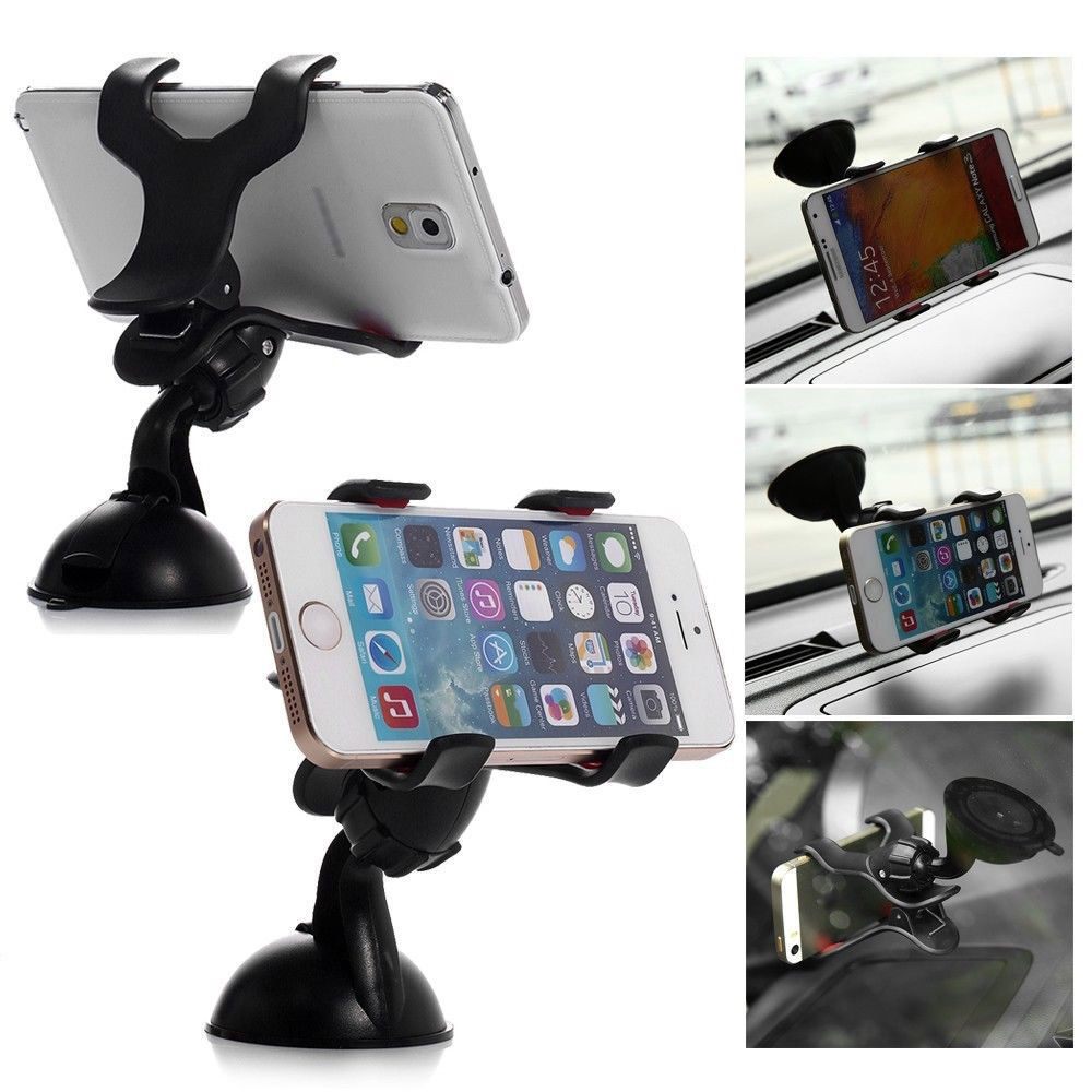 360° Rotating Car Windshield Mount Holder Stand – LQTech